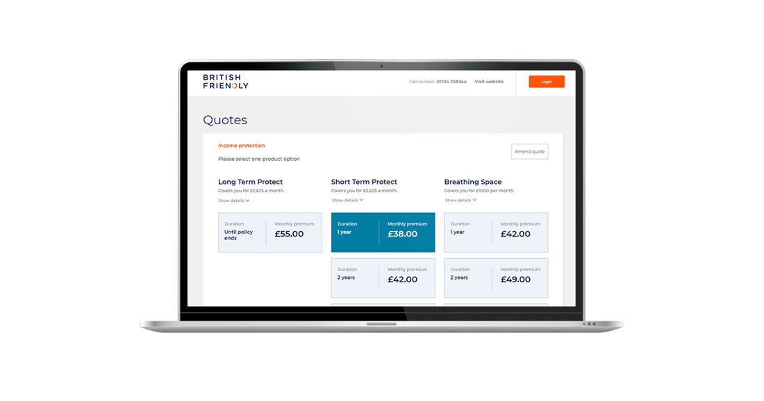 New insurance portal for British Friendly Society | Pancentric Digital