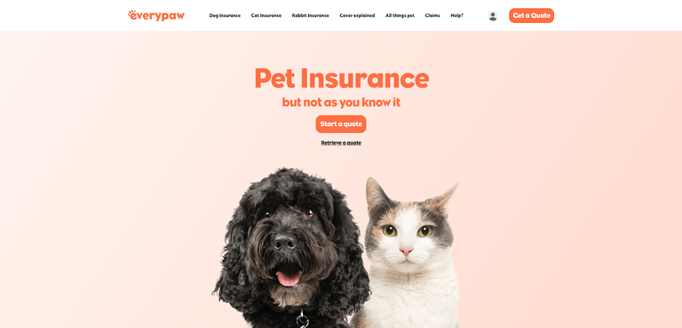New pet brand designed for Cardif Pinnacle's Everypaw | Pancentric Digital